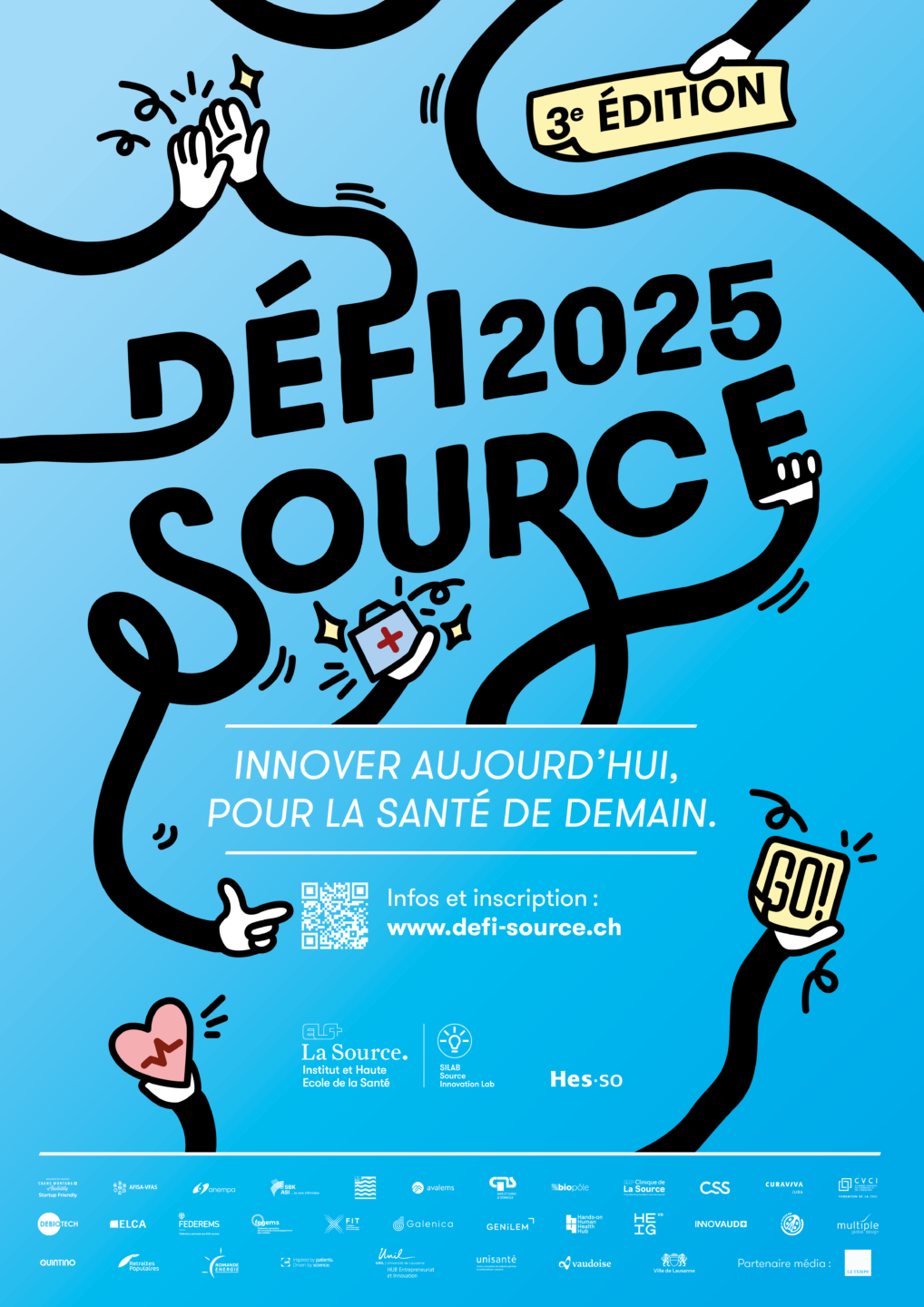 D Day - Cérémonie de clôture du Défi Source 2025 - Institut et Haute Ecole de la Santé La Source